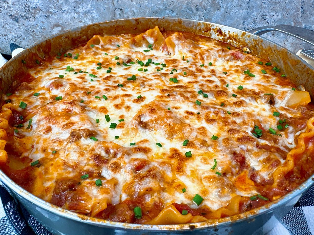 Skillet Lasagna - Robin Miller Cooks